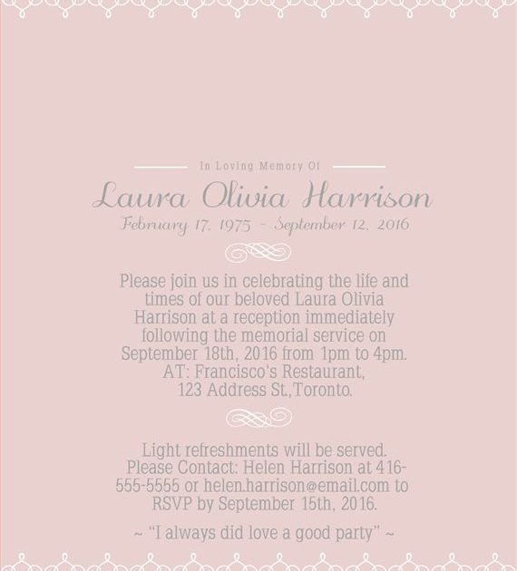 Example-3-Funeral-Reception-Invitation-570×630 | Love Lives On