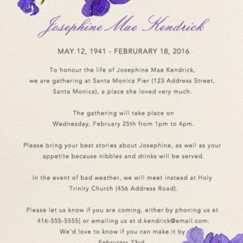 Example-8-Funeral-Reception-Invitation-500×500 | Love Lives On