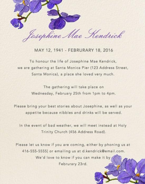 Example-8-Funeral-Reception-Invitation-550×700 | Love Lives On