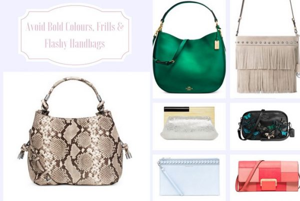 Funeral-Attire-for-Women-Inappropriate-Handbags-600×403 | Love Lives On