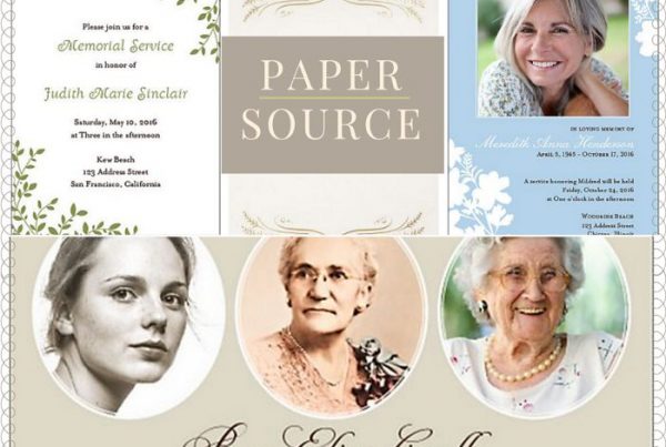 Funeral-Reception-Invitation-Paper-Source-600×403 | Love Lives On