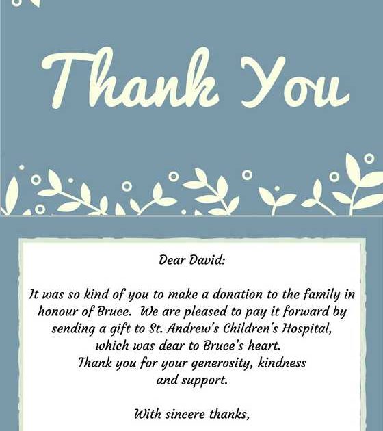 sample-funeral-thank-you-note-for-money-560×630 | Love Lives On