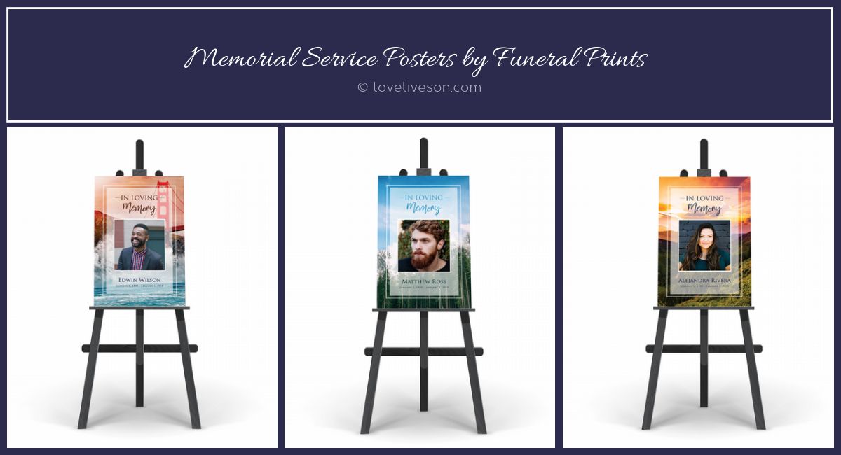 Memorial Service Ideas | Travel Theme | Love Lives On